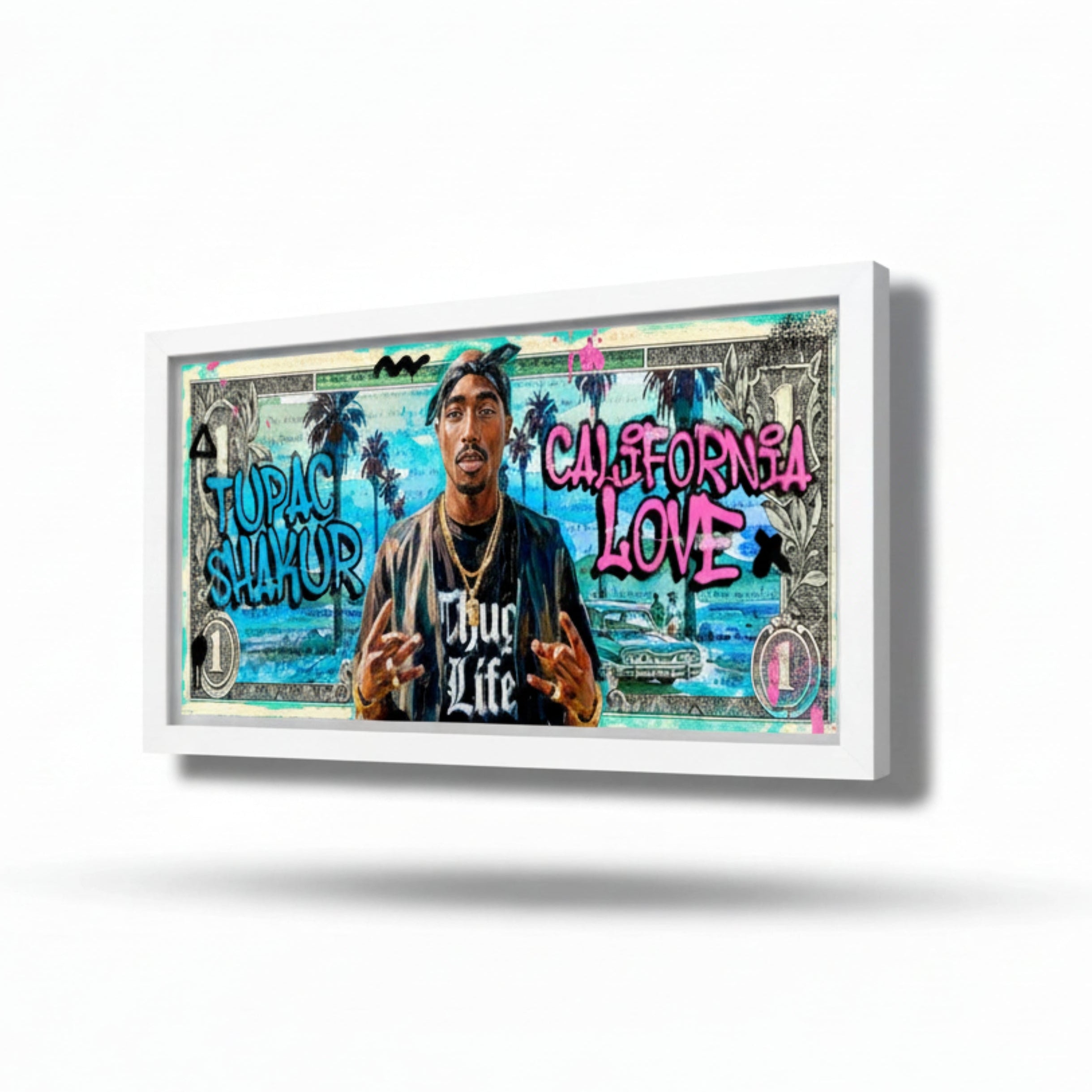 Tupac Shakur - California Love Kanvas Tablo Modelleri – WithWall